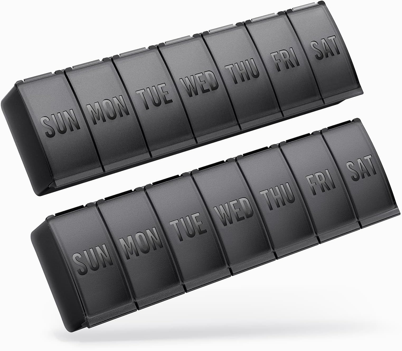 Amazon.com: 2 Pack Extra Large Weekly Pill Organizer, Sukuos Daily Pill ...