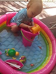 Amazon.com: Intex 2.8ft x 10in Sunset Glow Inflatable Colorful Baby ...