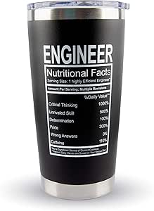Amazon.com | KLUBI Engineering Gifts for Men 20 Ounce Engineer Mug ...