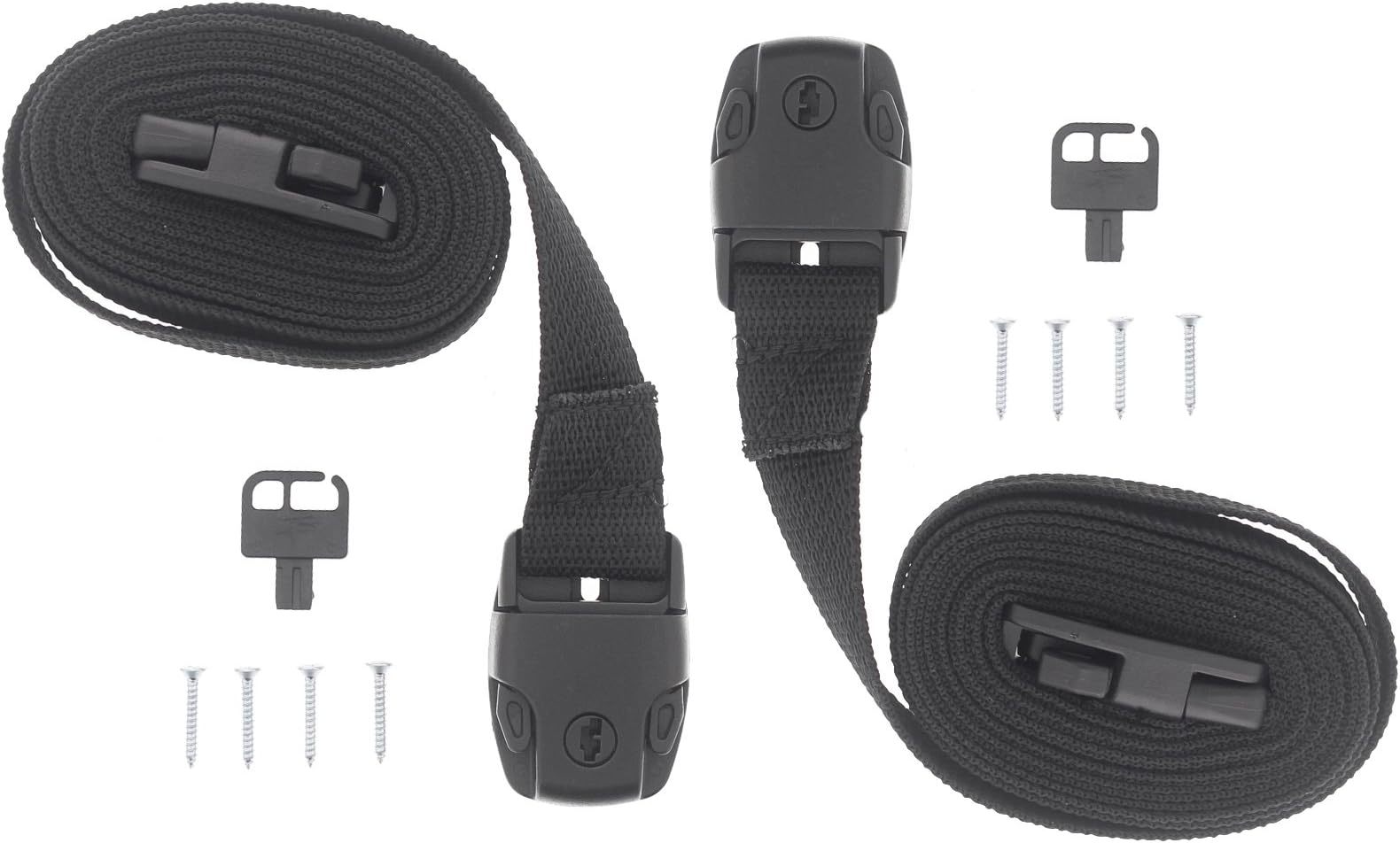 Amazon.com: Hot Tub Spa Cover (2) Straps w/ (4) Locks & Keys - 12 feet ...