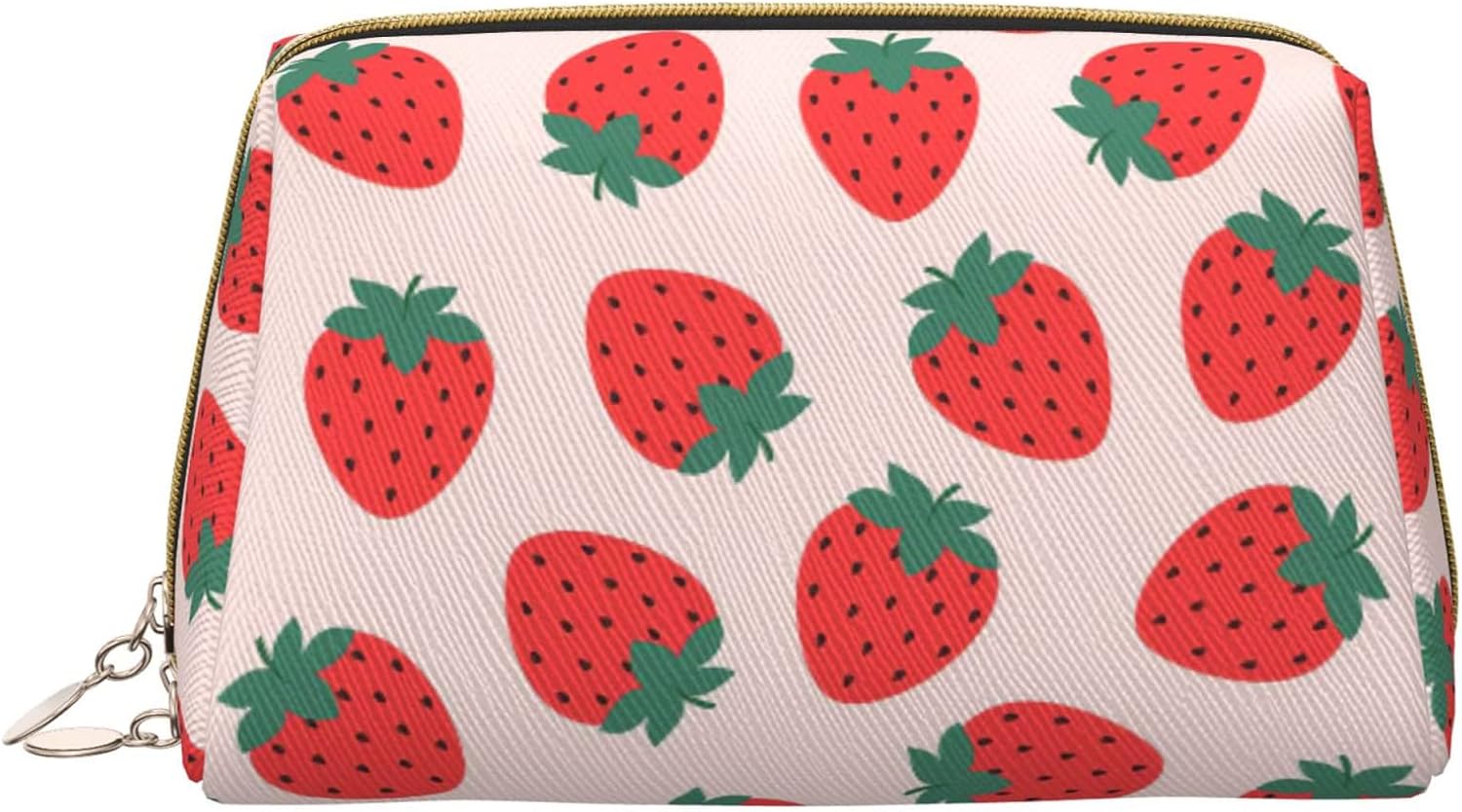 Amazon.com: KILOWR Strawberry Cosmetic Bags for Women Small Makeup Bag ...