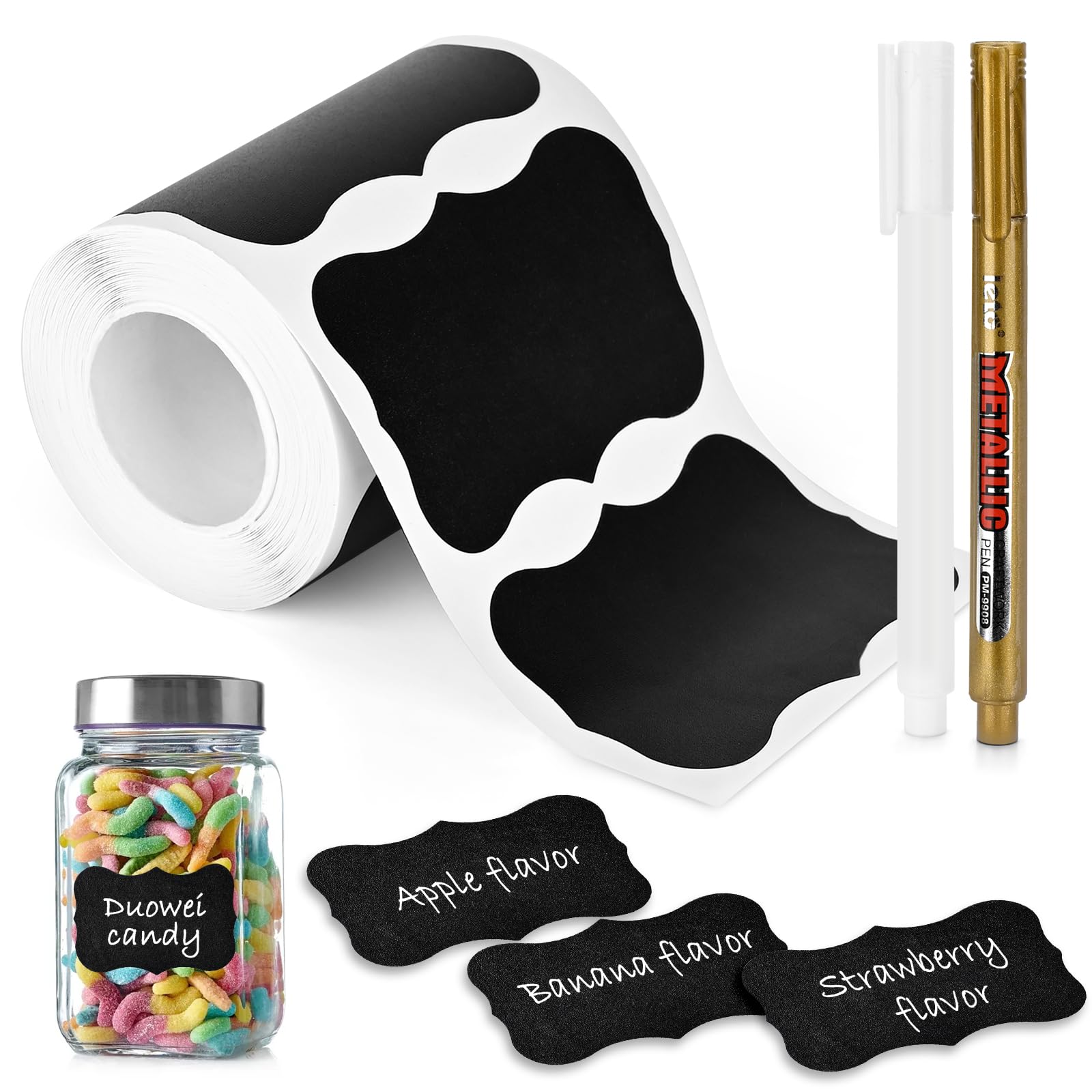 Removable Chalkboard Labels Dropship 120pcs Chalkboard Labels With