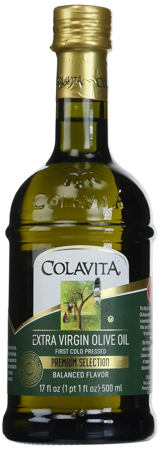 Amazon.com : Colavita Extra Virgin Olive Oil Timeless, Cholesterol Free ...