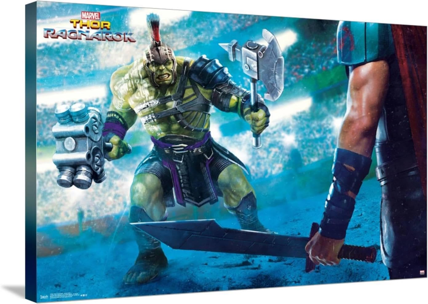 Amazon.com: Trends International Marvel Thor - Ragnarök - Arena Hulk ...