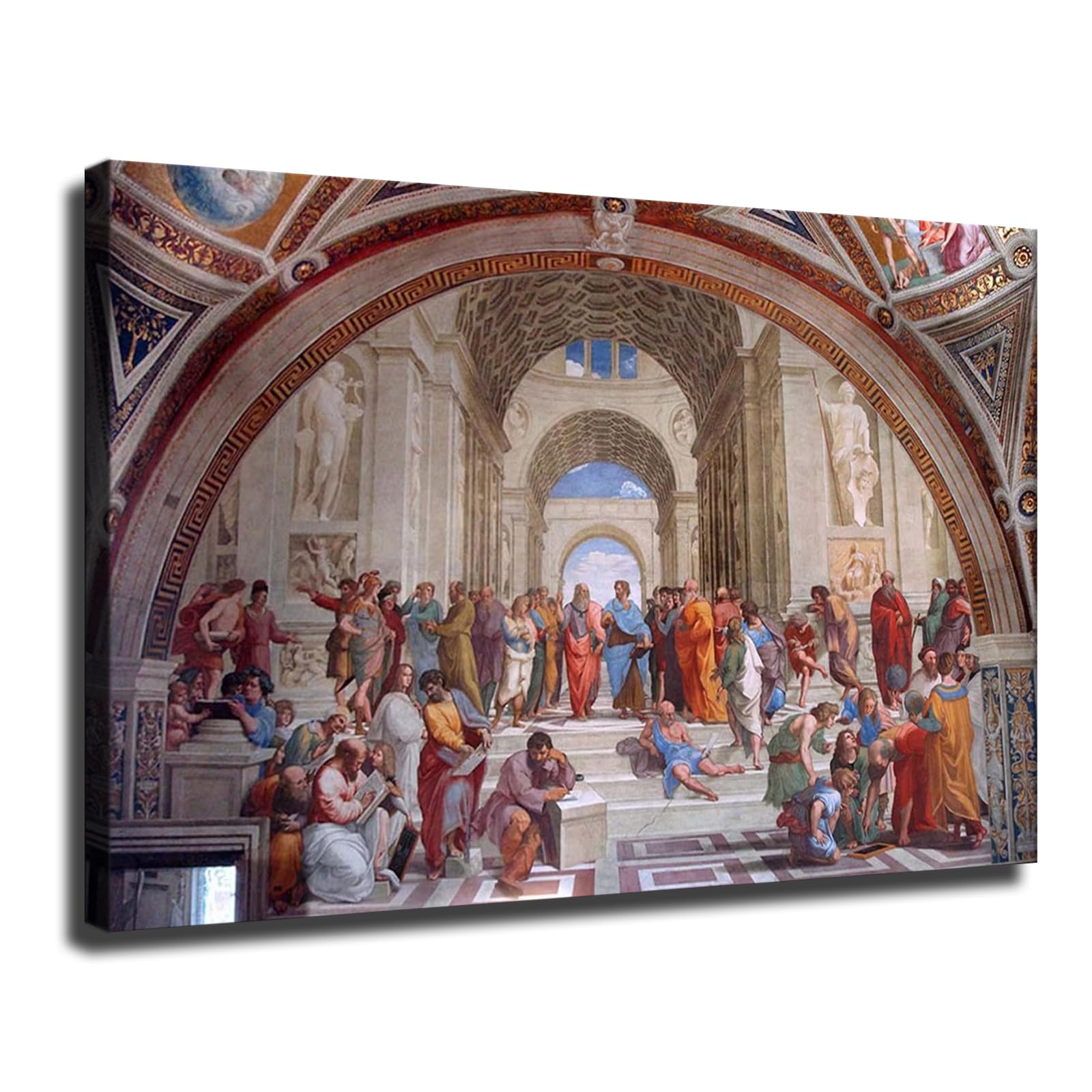 Plato And Socrates Painting