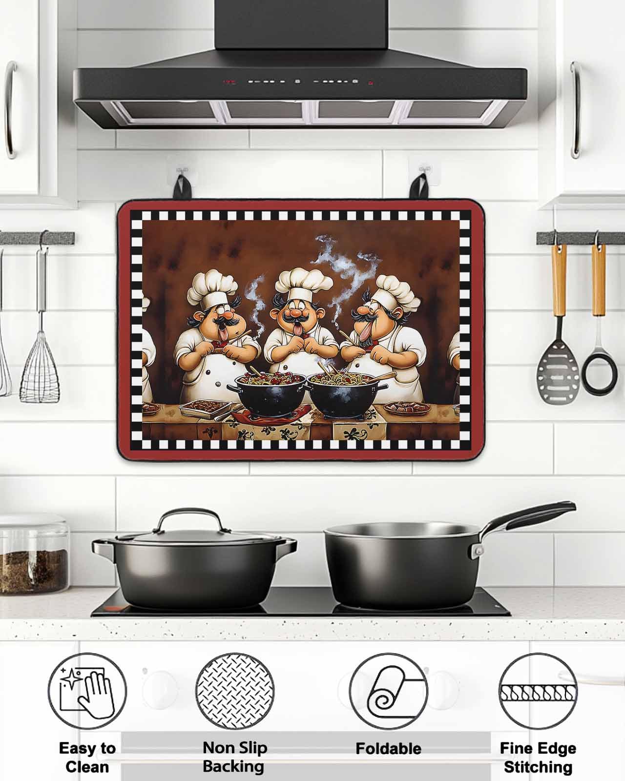 Snapklik.com : Fat Chef Stove Top Covers For Electric Stove, Kitchen ...