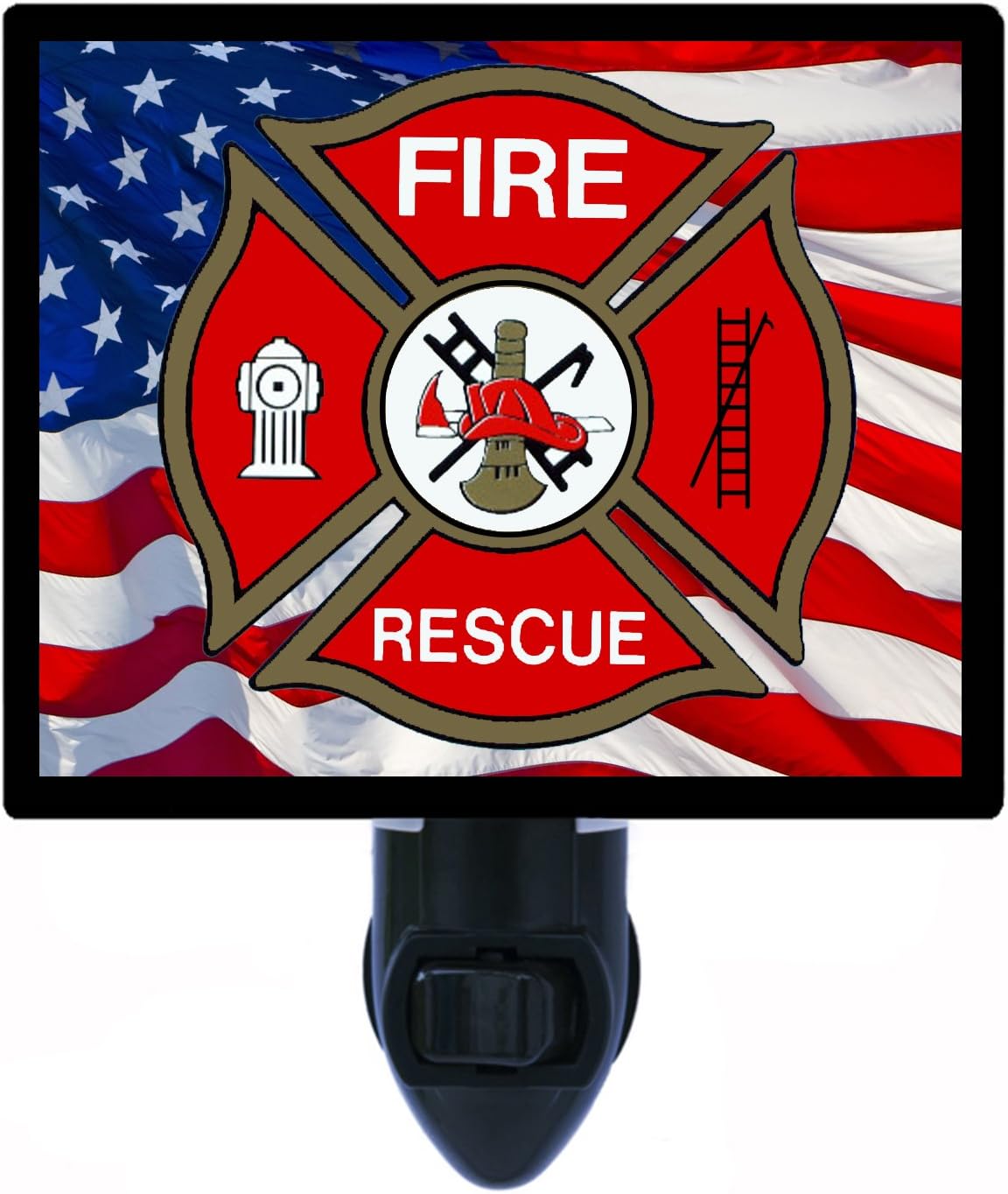 LED Night Light, Fire Rescue, Professional, Firefighter - Amazon.com