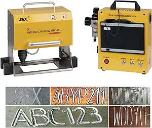 Amazon.com: US Stock ZAC Pneumatic Marking Machine 150x80mm Powerful ...