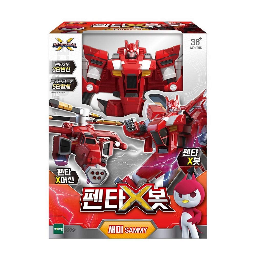 MiniForce Penta X Bot Sammy Semi Pentatron Sammybot semibot Transformer ...