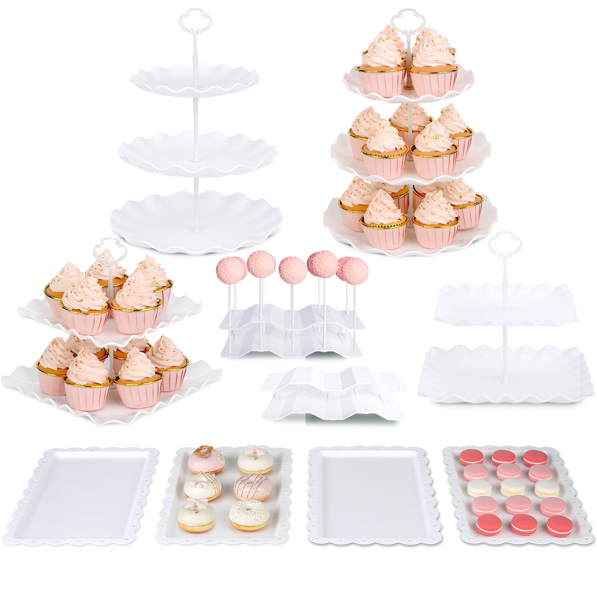 Big Cupcake Stands DIY Small Cupcake Stand PDF Instructions