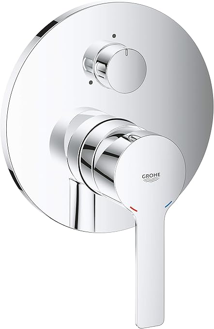 Grohe Linear 24095001 Single-Lever Mixer Tap with 3-Way Diverter Chrome ...