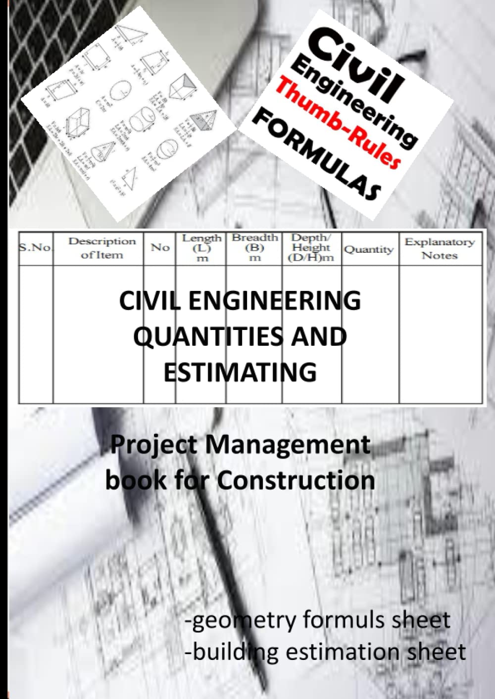 Buy CIVIL ENGINEERING QUANTITIES AND ESTIMATING: a professional book ...