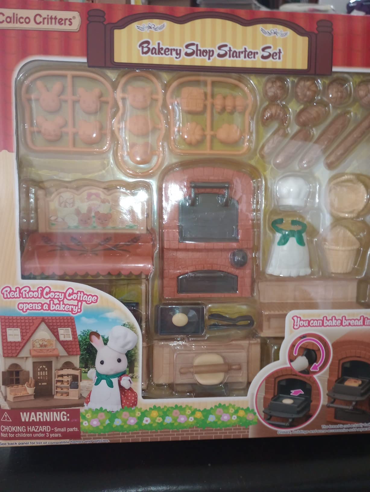 Amazon.com: Calico Critters Bakery Shop Starter Set - Bake & Play with ...