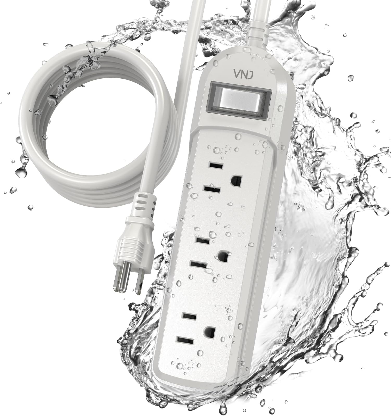 Amazon.com: Power Strips Outdoor Waterproof, Heavy Duty Extension Cord ...