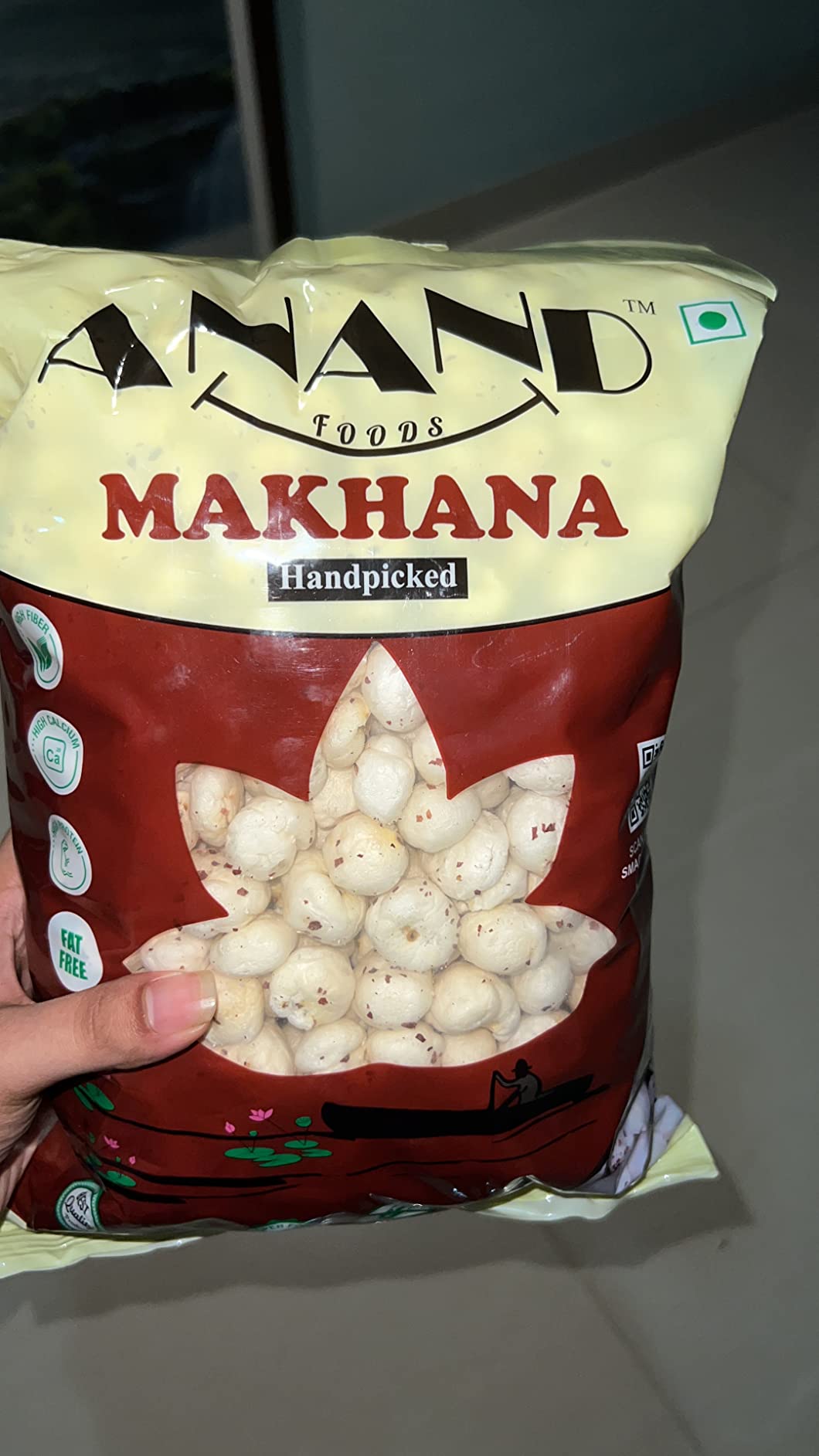 Anand Handpicked Phool Makhana (Fox Nuts), Jumbo Size, 200g : Amazon.in ...