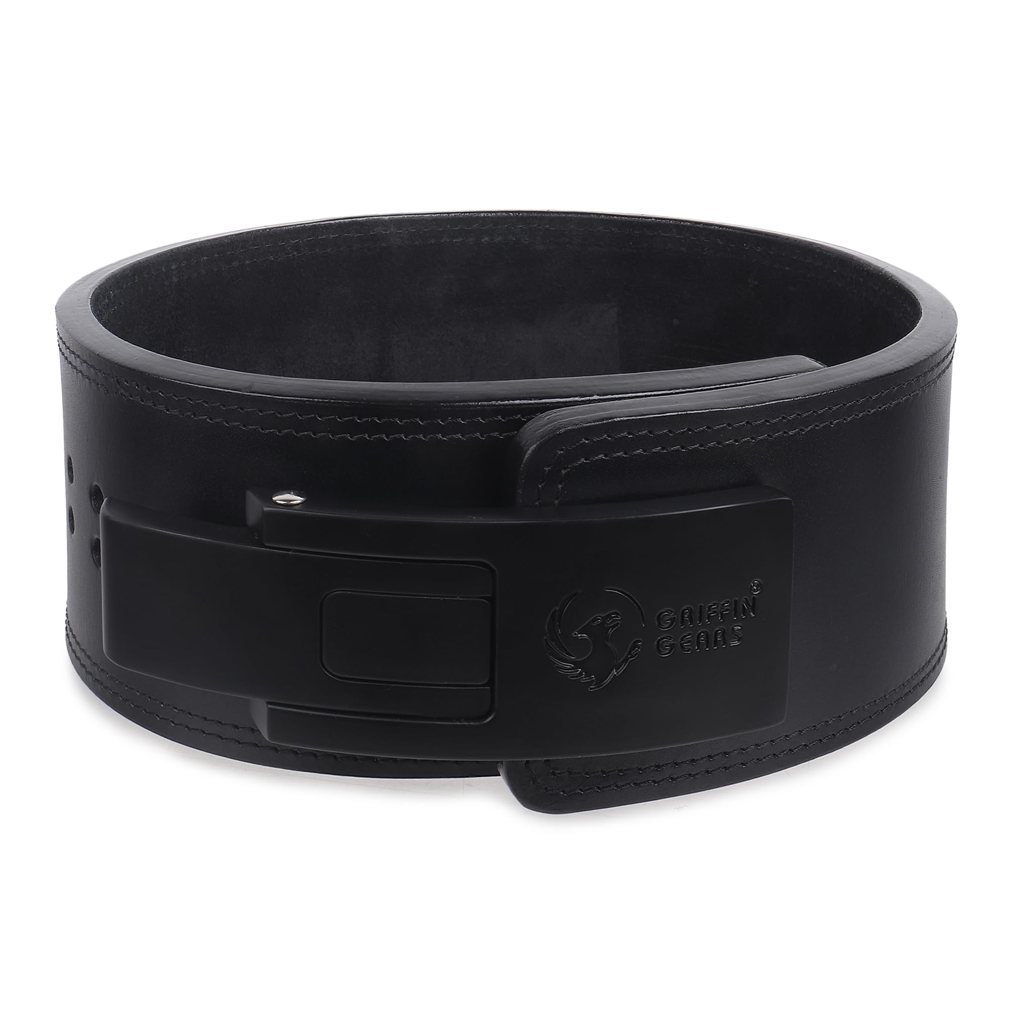 Buy GRIFFIN GEARS Powerlifting Lever Gym Black Buckle With Black Belt ...