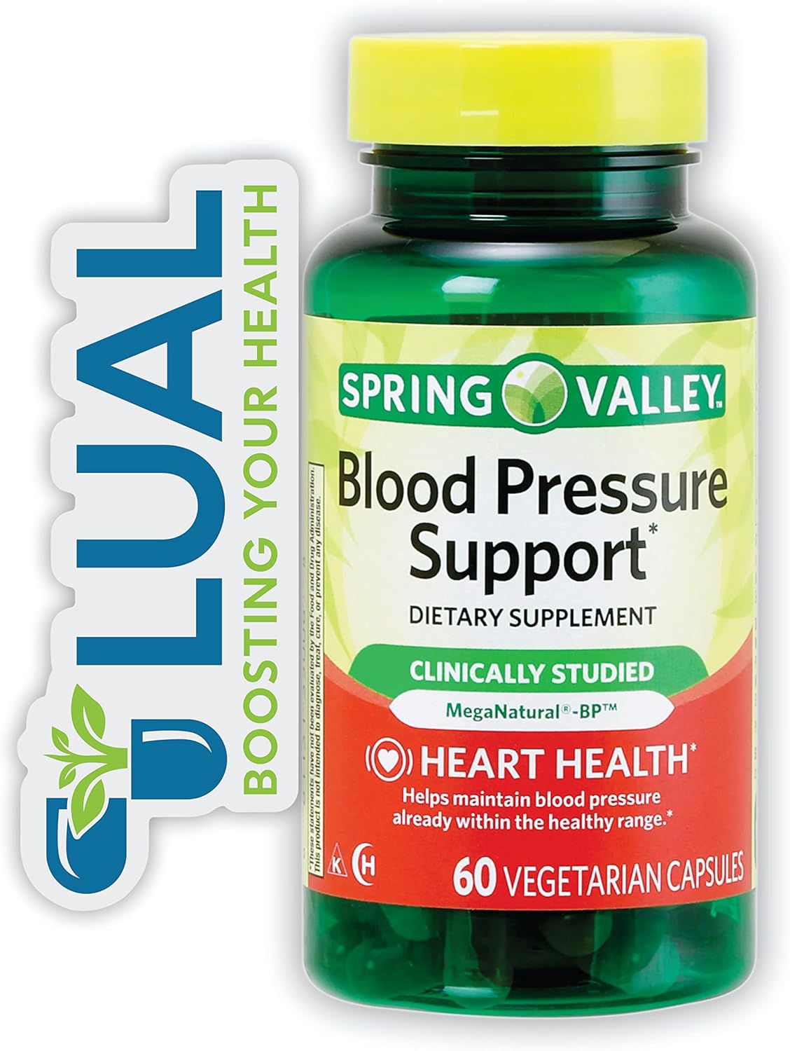 Amazon.com: Spring Valley Blood Pressure Support, 60 Capsules. Includes ...