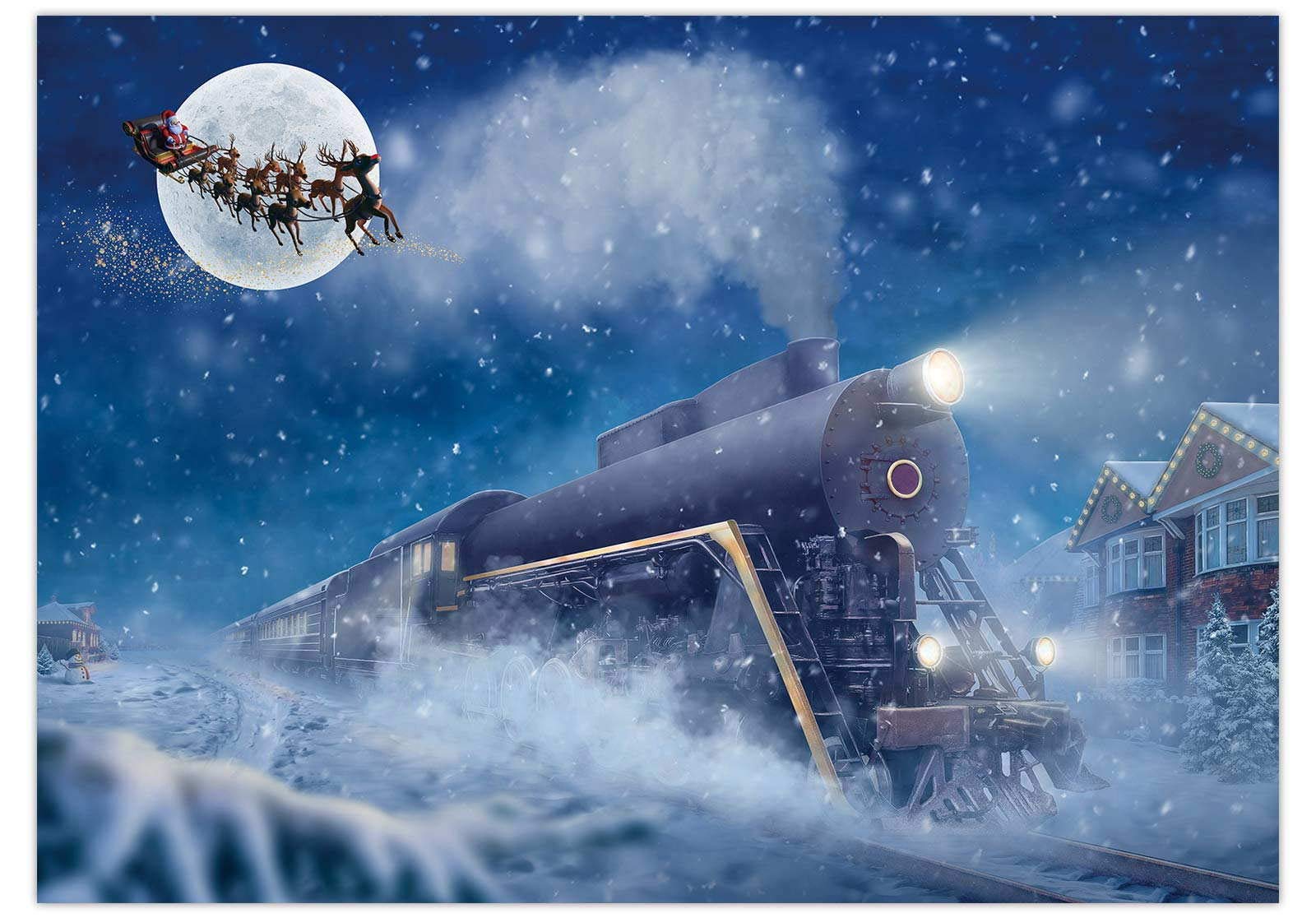 Polar Express Backdrop