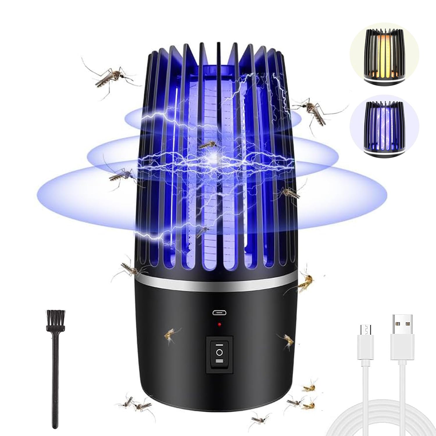 Mosquito Killer Lamp, Electric Fly Killer Fly Zapper Flies Trap, UV ...