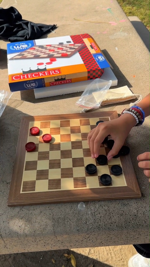 Why Are Checkers Red And Black