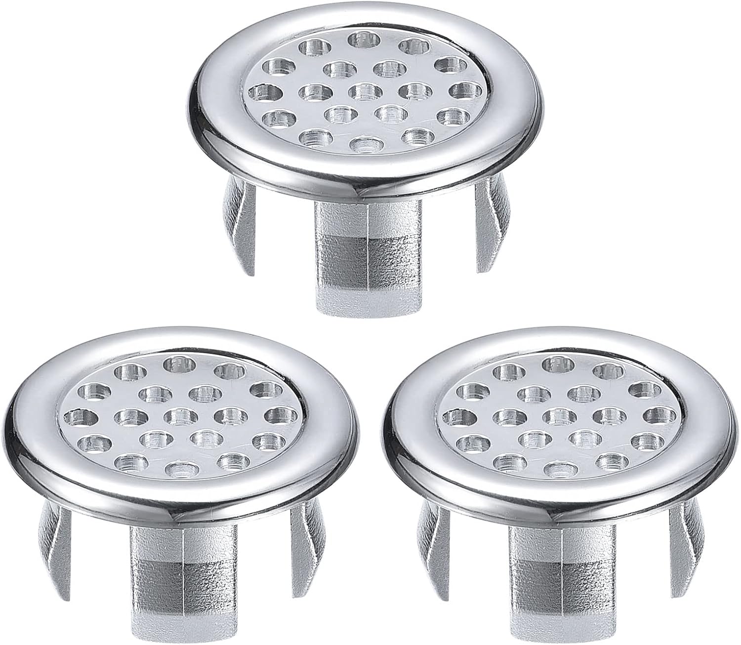 Amazon.com: uxcell Sink Trim Overflow Cover, 3Pcs Sink Overflow Rings ...