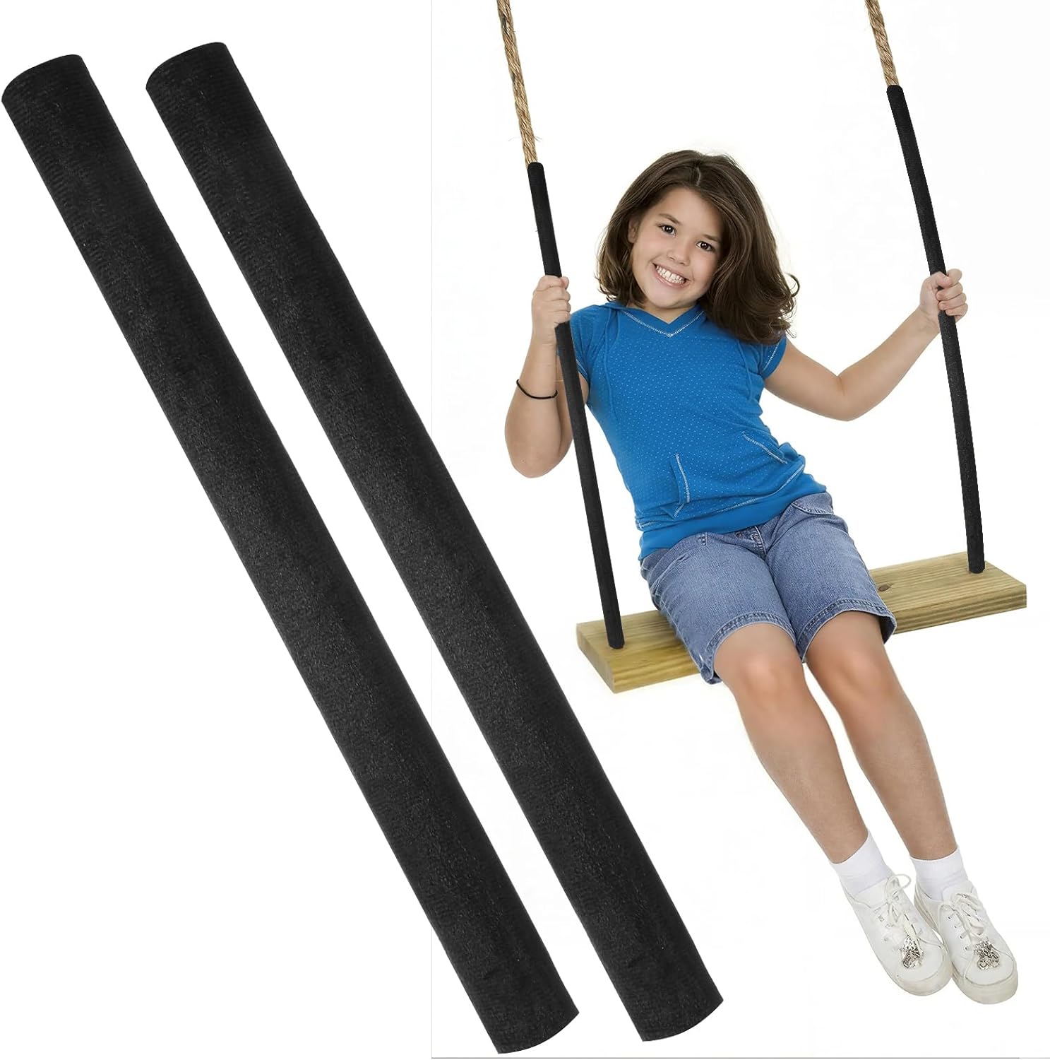 Amazon.com: guduling 2-Pack Chain Covers for Swings,Soft Padded Handle ...