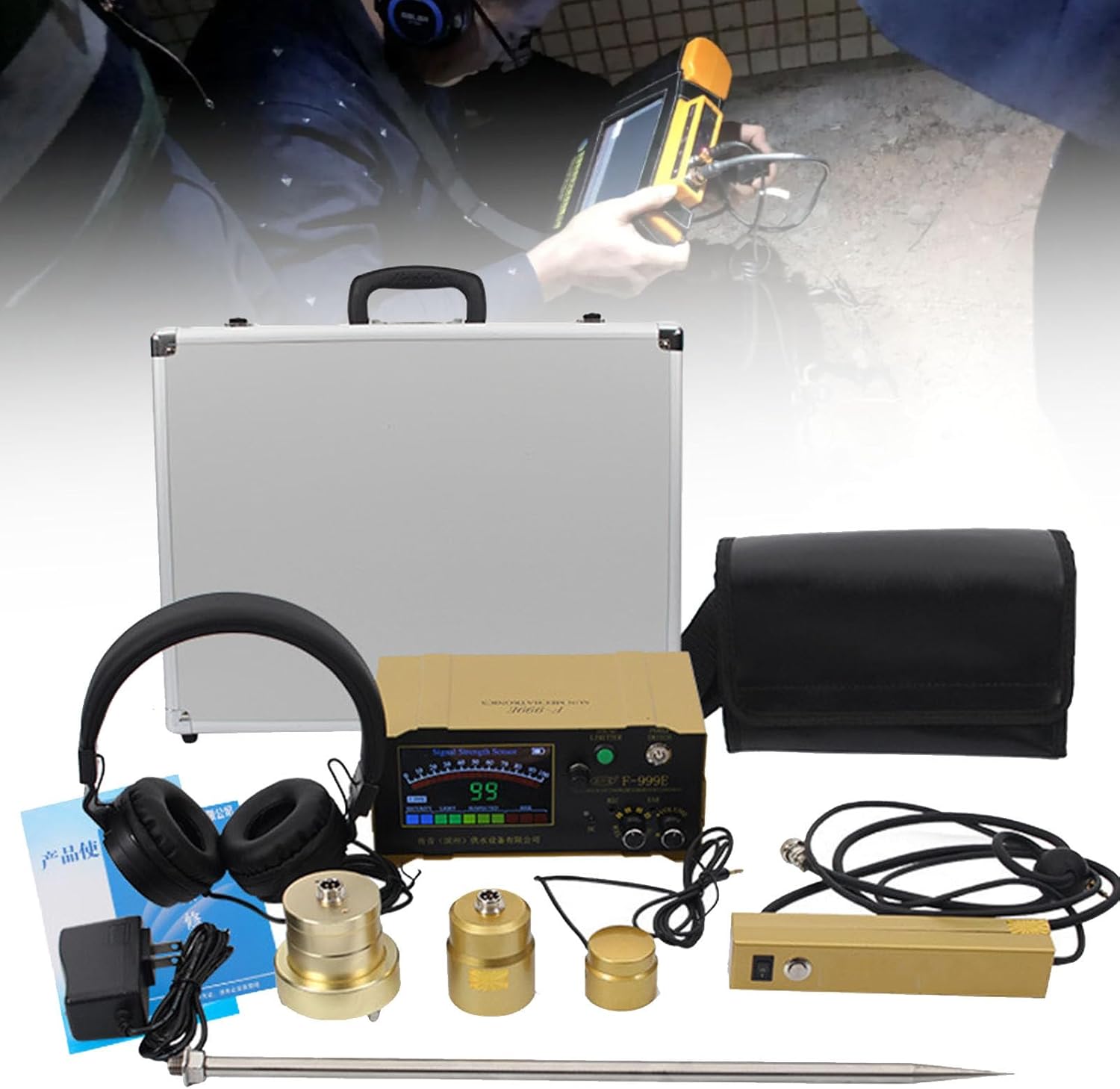 Underground Pipe Water Leak Detector for Home and Outdoor use ...