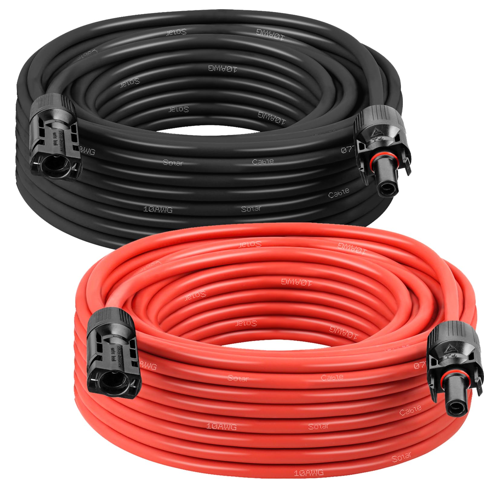Amazon.com: MOOKEERF Solar Panel Extension Cable - 10AWG 20FT Solar ...