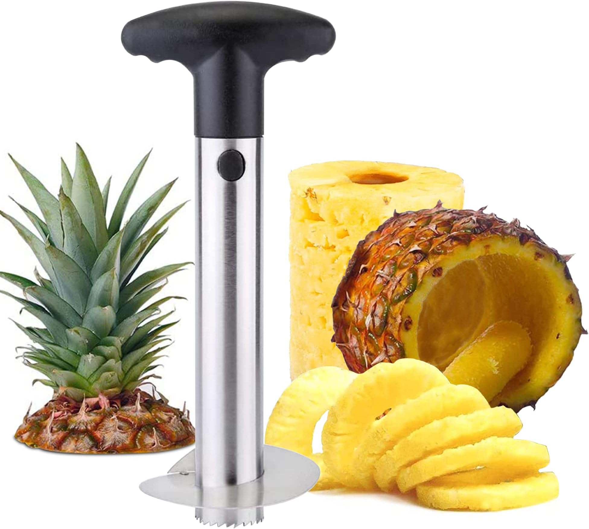 Amazon.com: Pineapple Corer and Slicer Cutter Stainless Steel Tool for ...