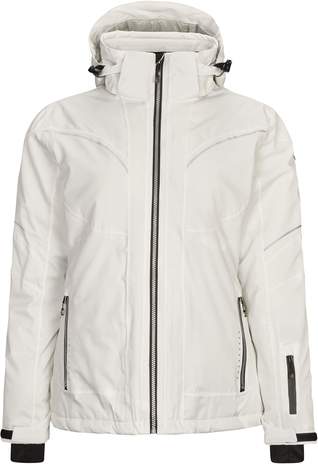 Amazon.com : killtec Women Snow Jacket Aba, Color:White, Size:34 ...