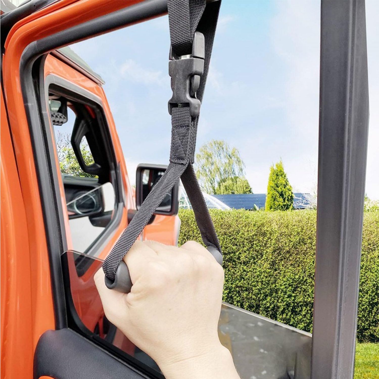 Snapklik.com : 2 Packs Cane Grab Handle,Car Door Handle For Elderly Car ...