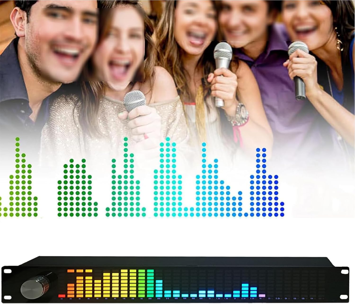 Home Stereo Equalizer Kenwood GE-77E Graphic EQ 14 Band Spectrum ...