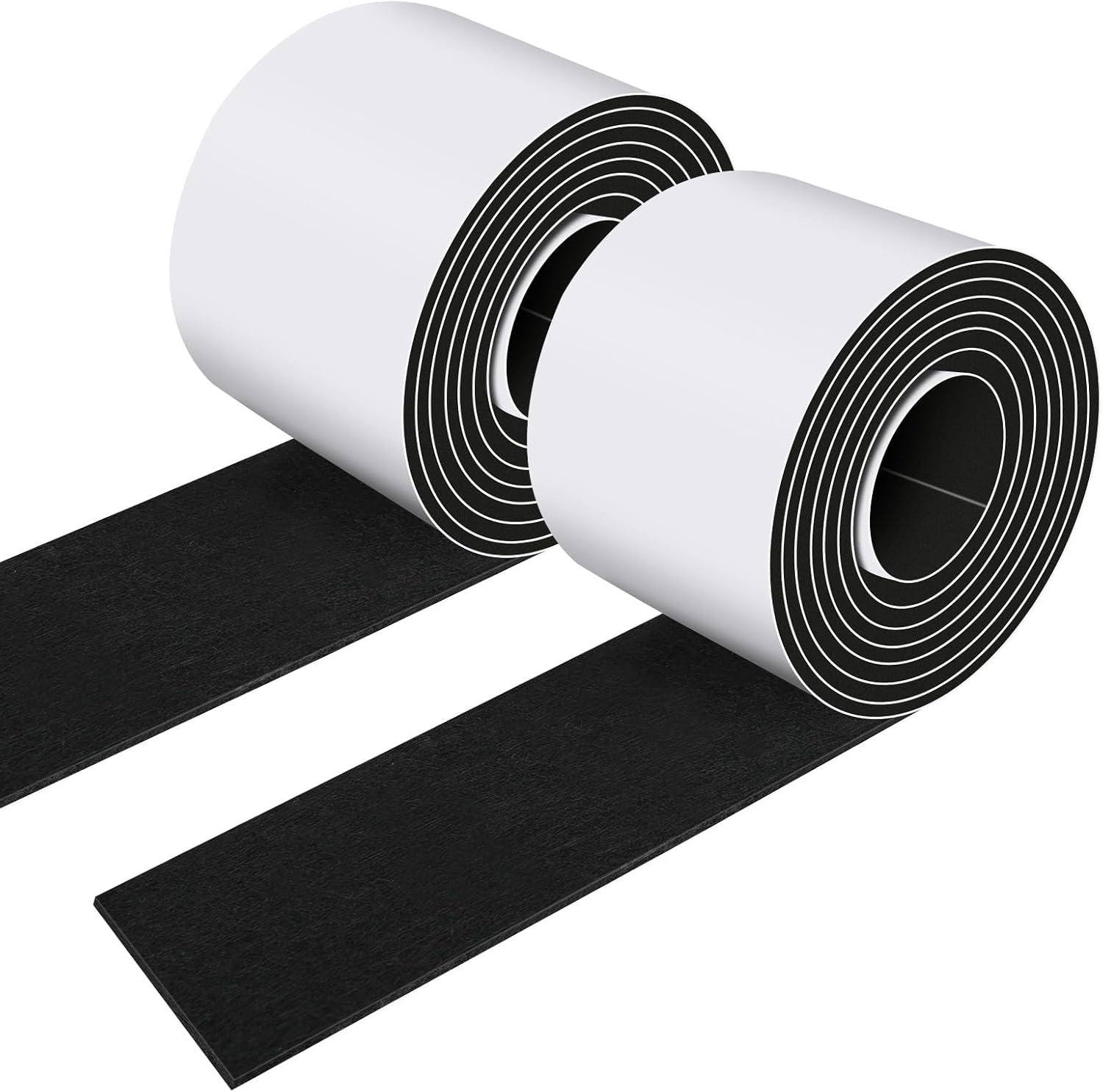 Prasacco 2 Rolls Furniture Pads Floor Protectors Self Adhesive Felt ...