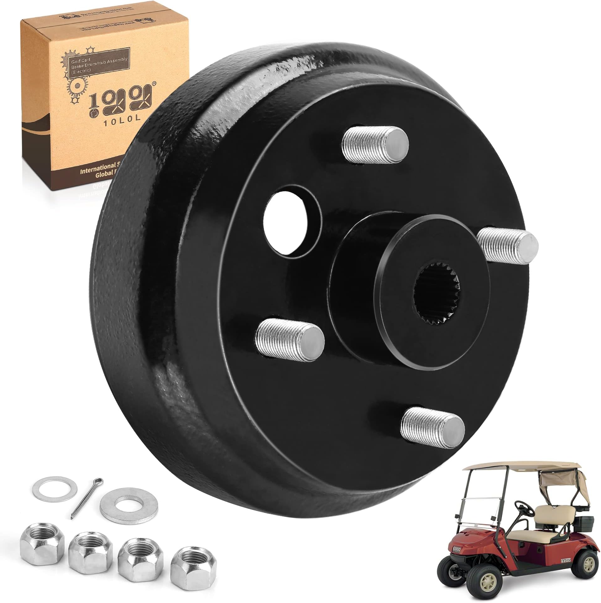 Amazon.com: Drive-up Rear Spline Axle Shaft for Yamaha Golf Cart Driver ...