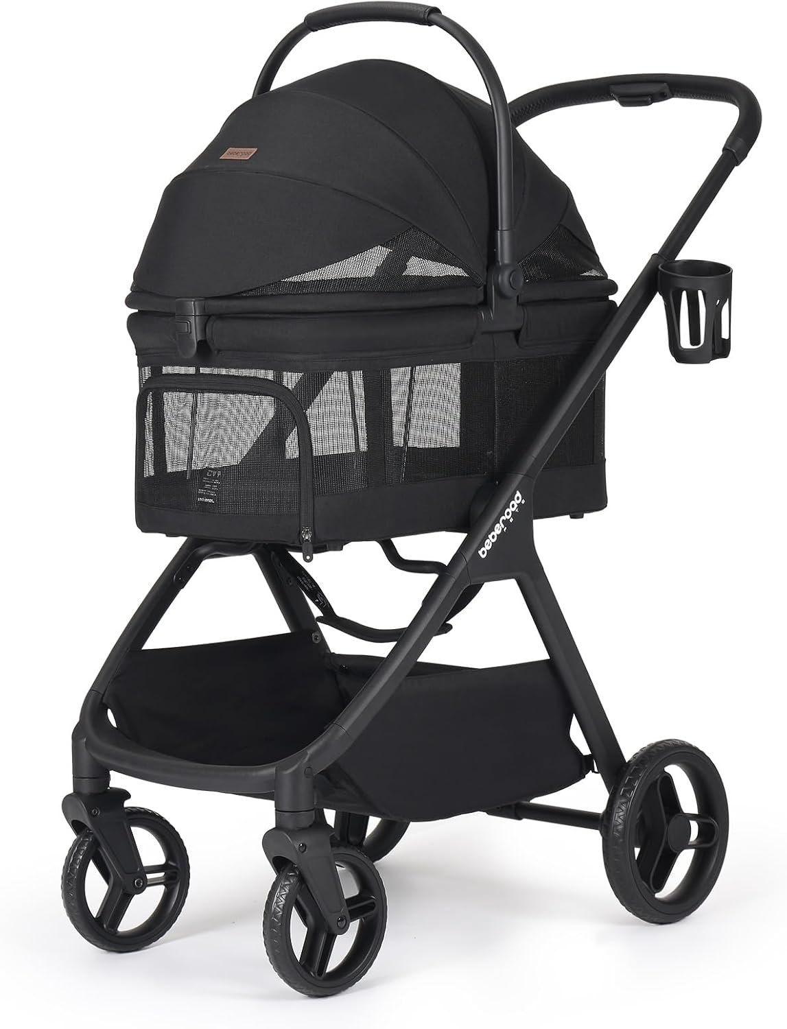 Amazon.co.jp: BEBEROAD PETS X5 Proペットカート ペットカート 分離型 小型犬 折りたたみ 4輪 前輪360 ...