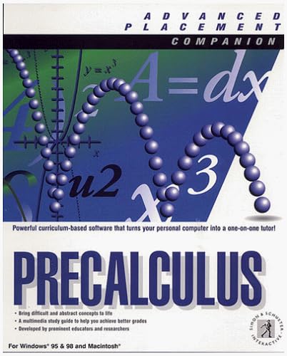 Advanced Placement Companion Precalculus : Amazon.ca: Software