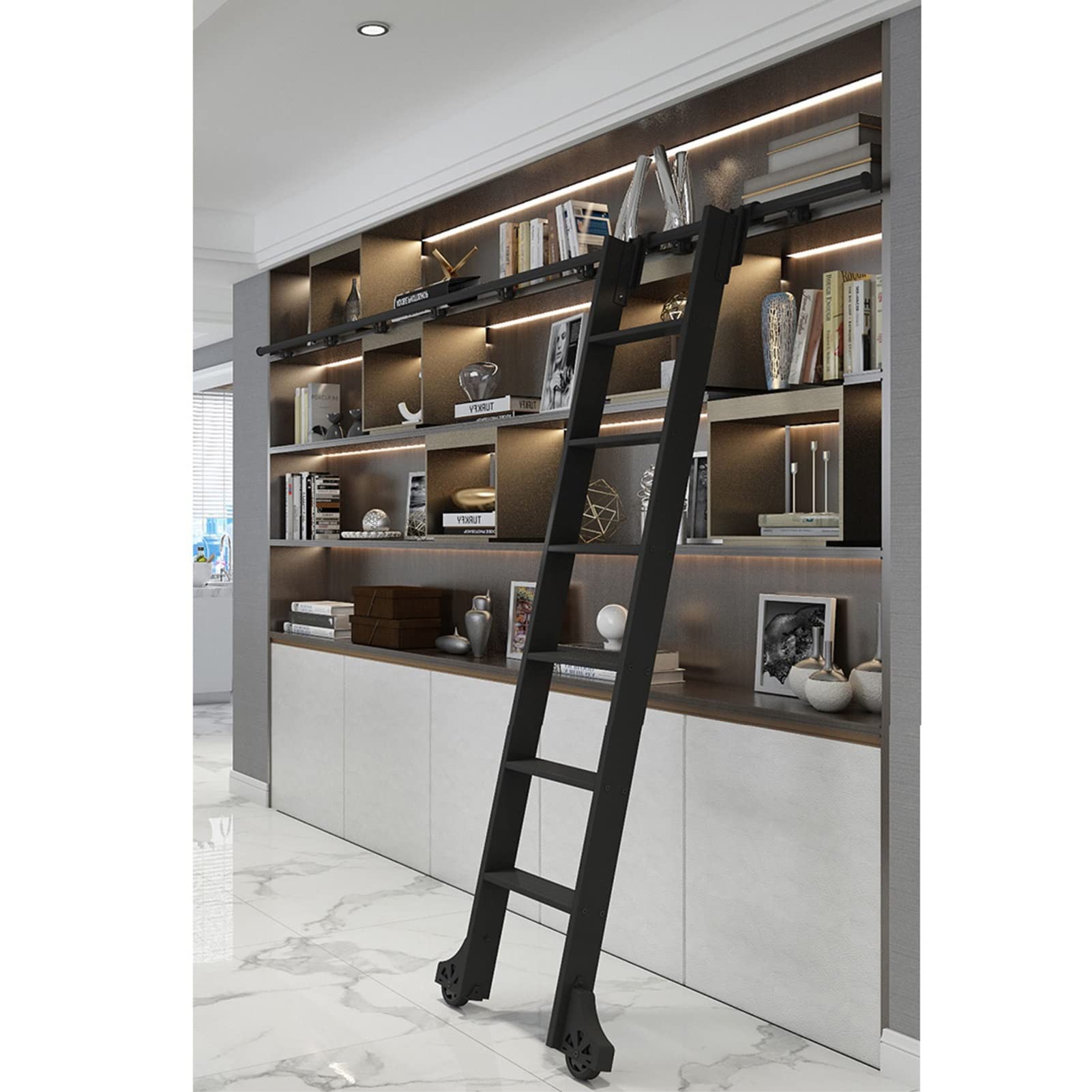 Gothic Library Ladders Antique Library Ladder/Step Ladder From The