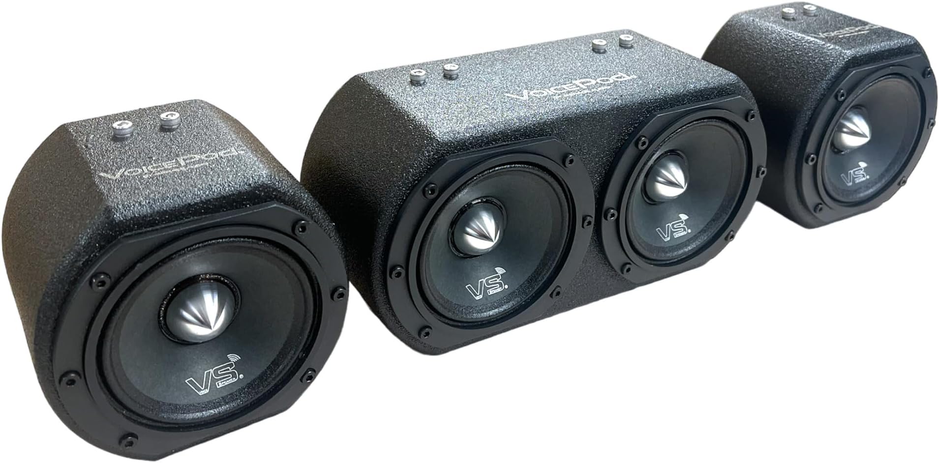 Amazon.com: MENACE AUDIO® 4" VOICEPOD® System - Silver : Electronics