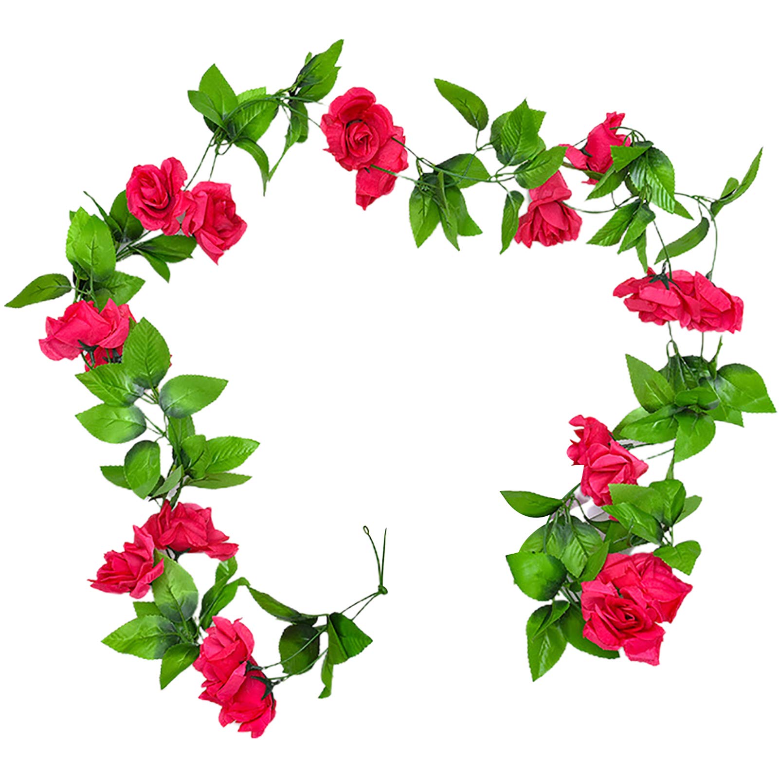 Red Roses Corner Border