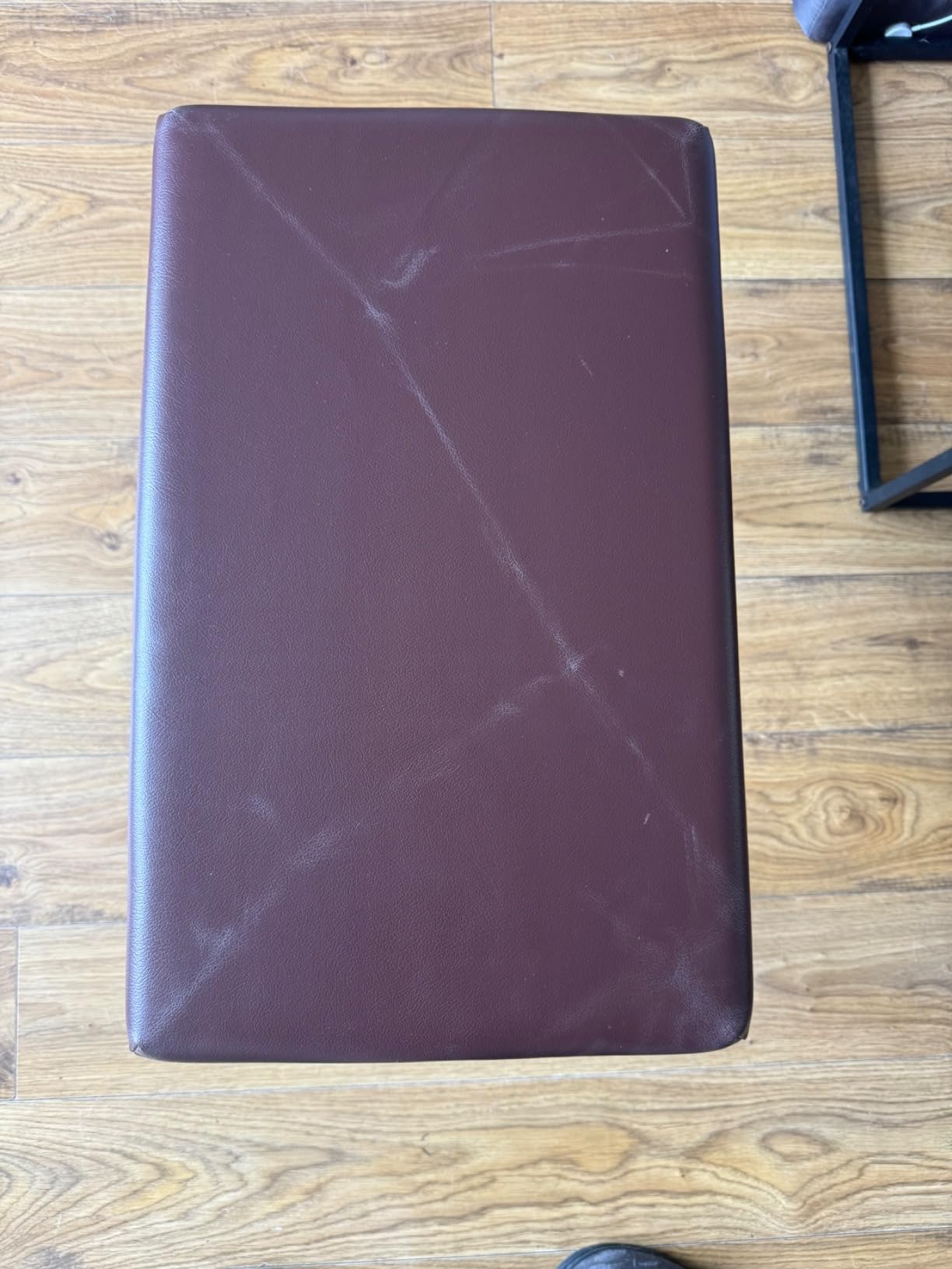 Aidapt Height Adjustable Leg Rest Stool With Anti Slip Feet and Easy ...