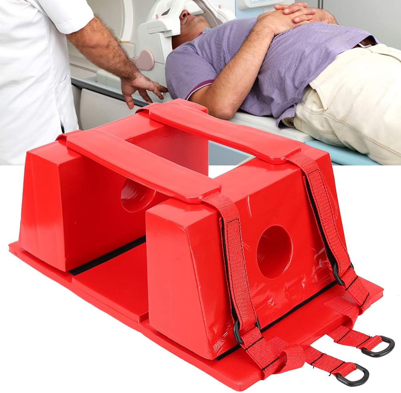 Backboard Head Immobilizer Water Rescue Portable Stretcher, Spine Board ...