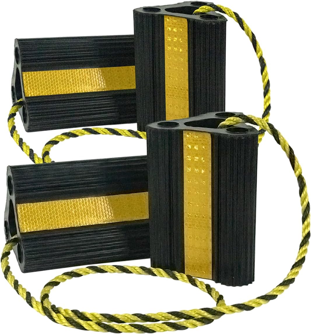 Amazon.com: Vacallity RV Wheel Chocks for RV Tire Chock Block Camper ...