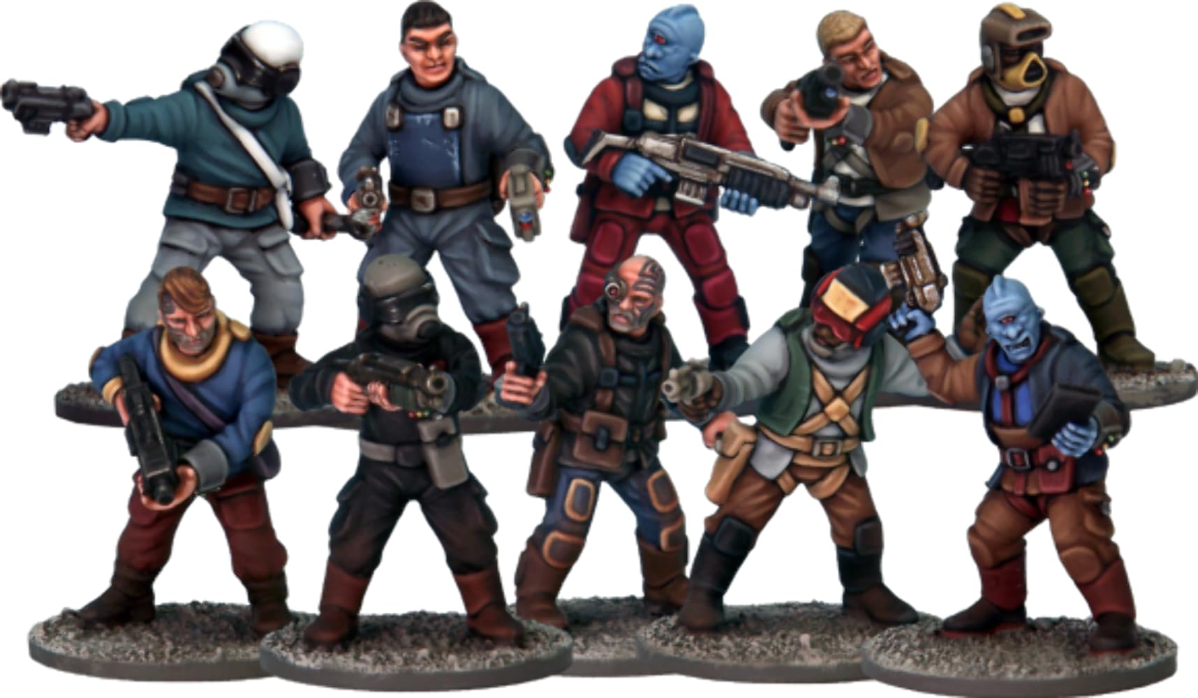Amazon.com: GameCraft Miniatures Stargrave: Crew : Toys & Games
