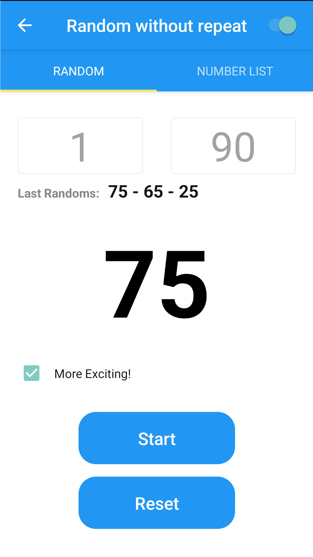 Random Number Generator - App on Amazon Appstore