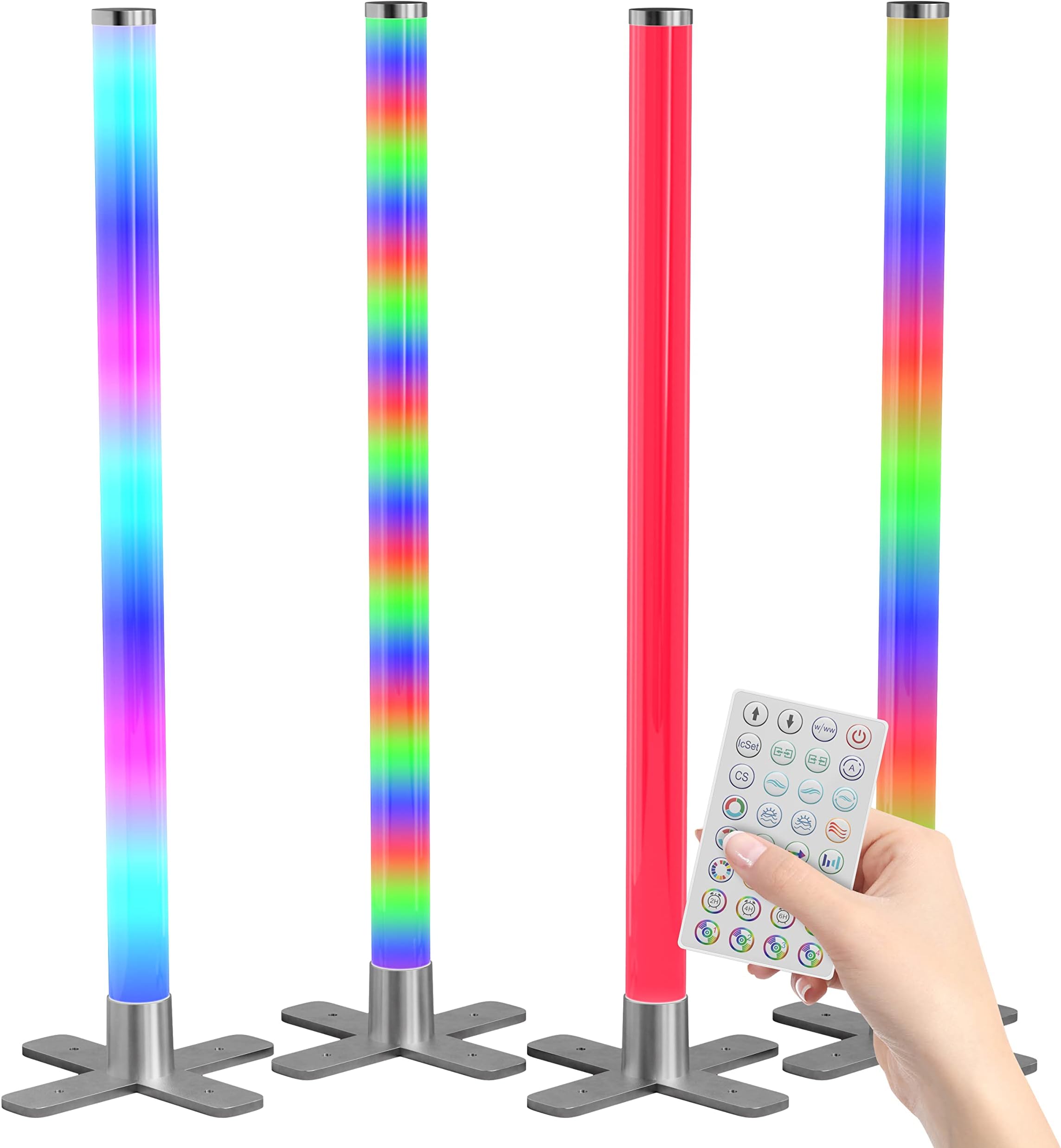 Playlearn Color Changing Sensory Lamp with Remote – RGB Floor Lamp with ...