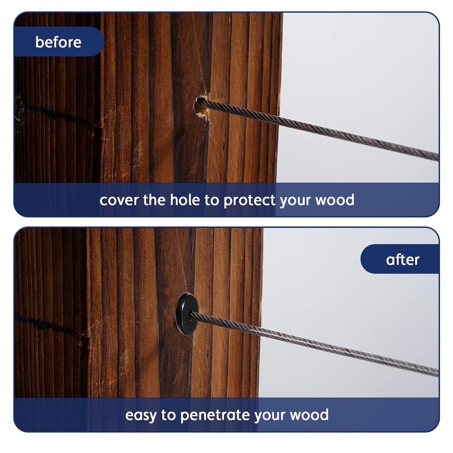 Snapklik.com : RiaYer 50 Pack 45 Degree Angle Protective Sleeves, Black ...