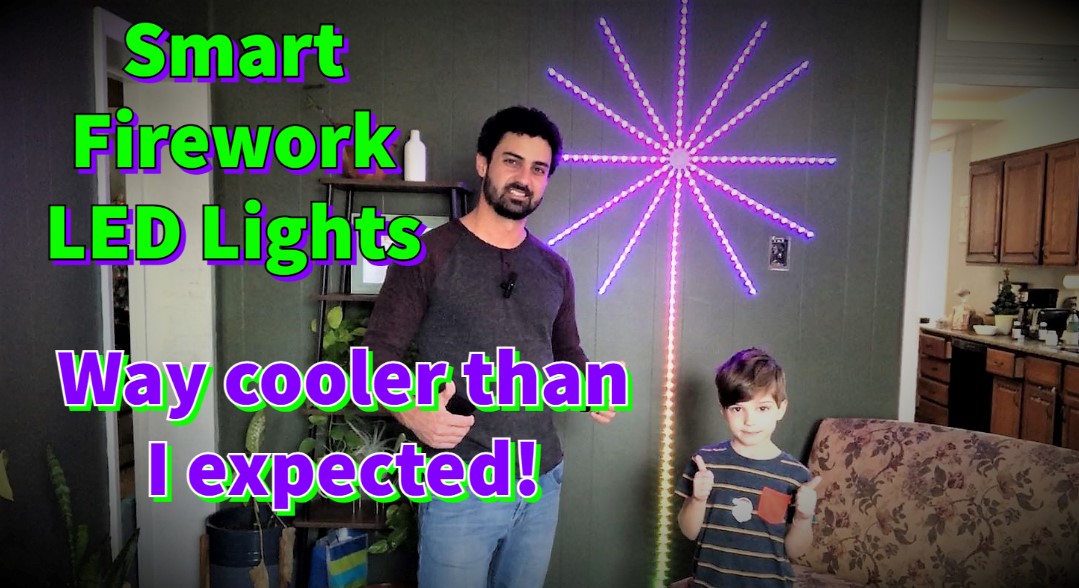 Watch Smart Firework LED Lights - Install and Review on Amazon Live