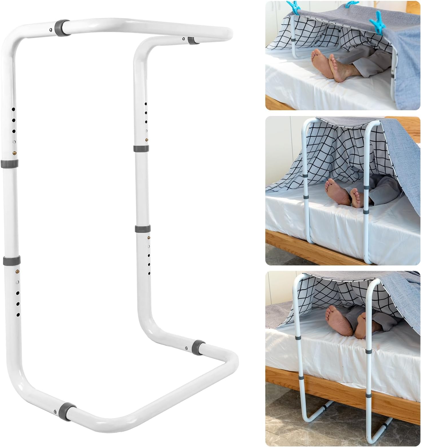 Amazon.com: HEPO Blanket Lifter for Feet, Bed Cradle for Foot of Bed ...