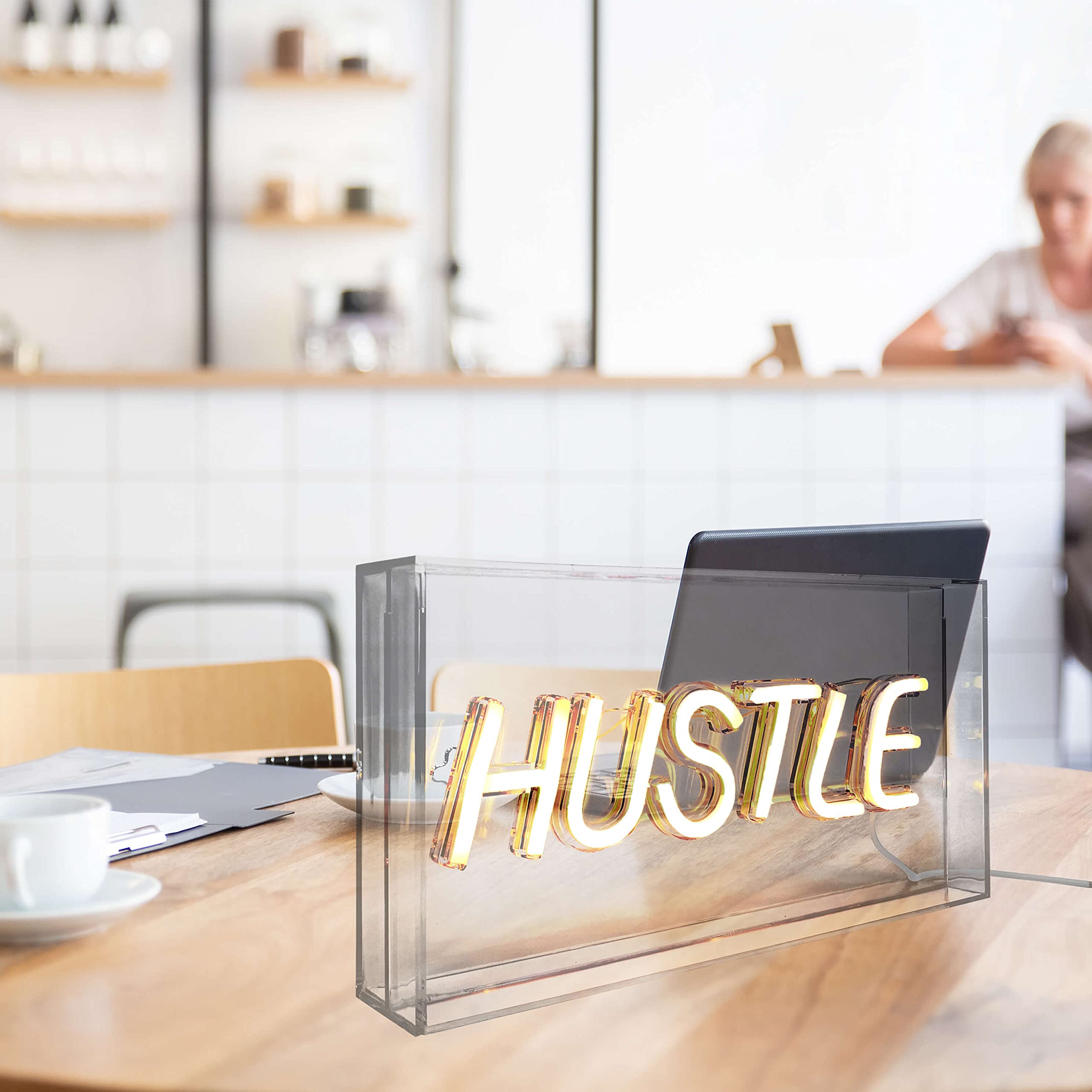 Neon Signs Letters Acrylic Light Box LED Signs for Bedroom Decor Neon ...