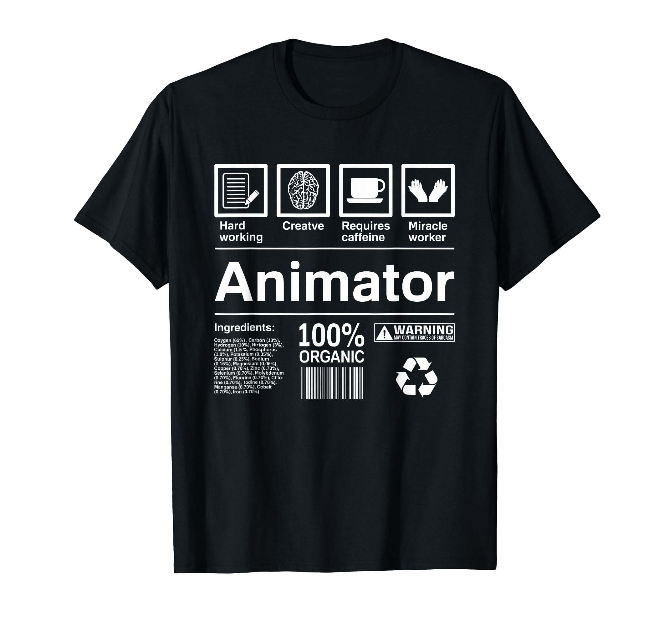 Amazon.com: Animator T Shirt | Animator Gifts : Clothing, Shoes & Jewelry